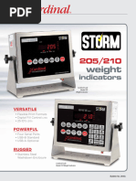 Scale-Tronix 5000-6500 Scale - User and Service Manual | PDF