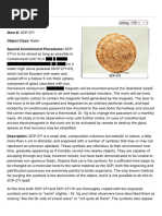 SCP 701 | PDF | Young Adult