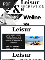 Recreation and Leisure Assessment Guide | PDF | Occupational Therapy ...