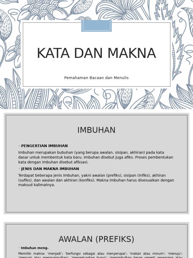 Kata Dan Makna | PDF
