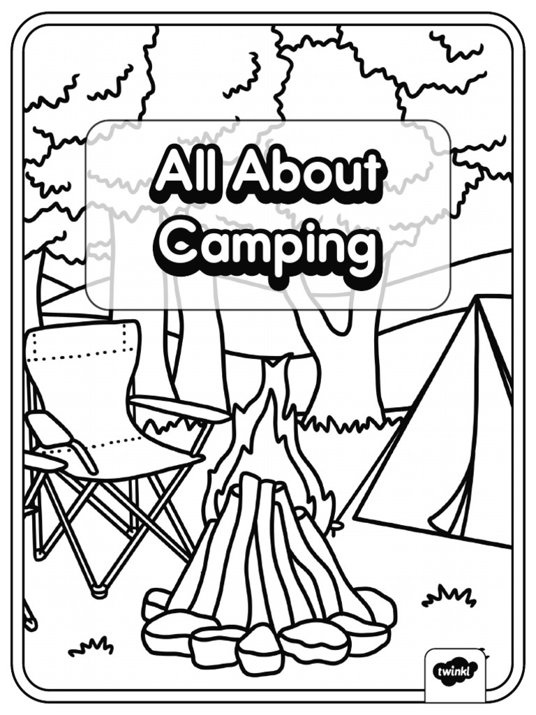 Camping Activity Book for Kids | PDF | Chess Openings | Chess Theory