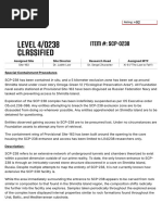SCP-230 - SCP Foundation | PDF | Radiation Therapy | Clinical Medicine