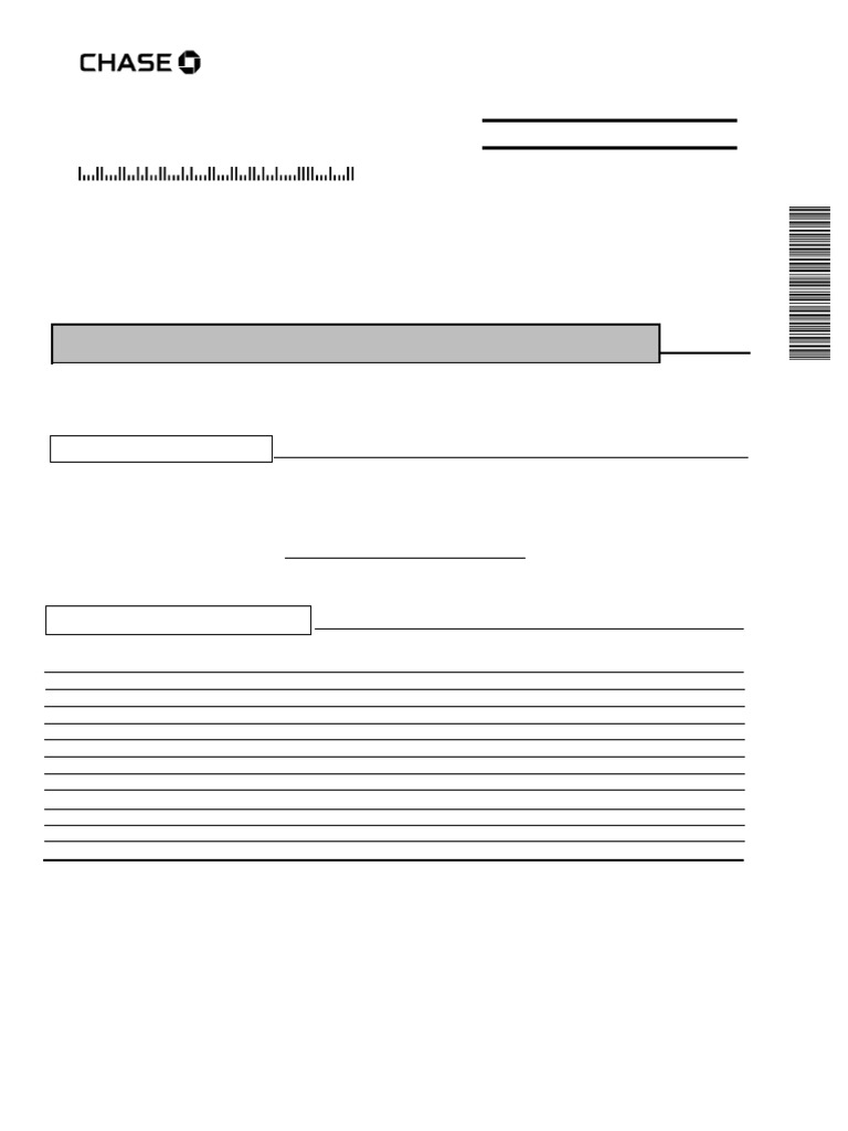 John Robert Thompson Chase Business Statement Aug | PDF | Cheque ...