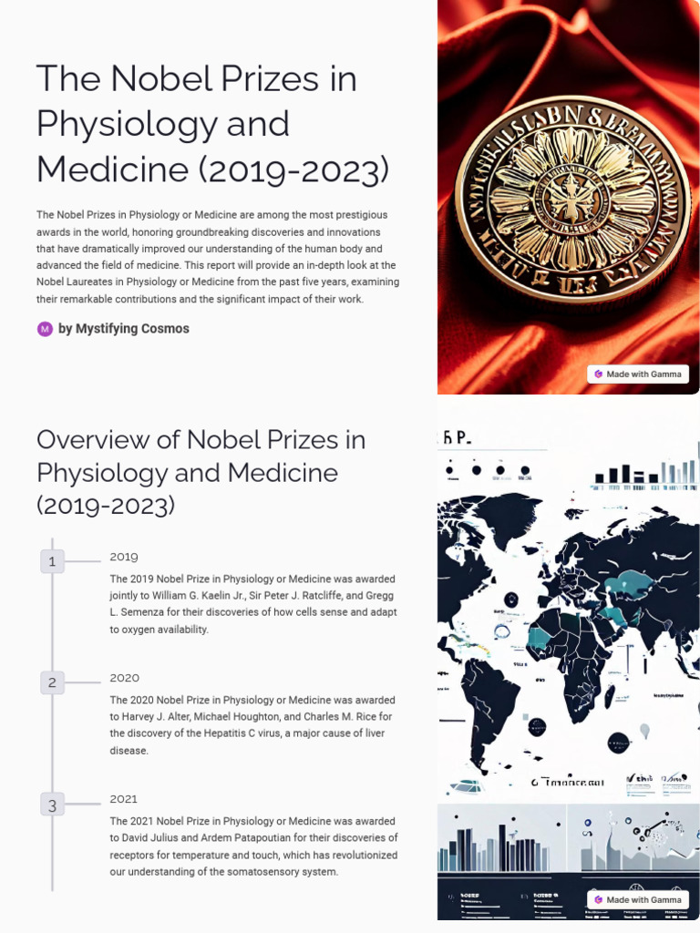 Nobel Prizes in Medicine (2019-2023) | PDF | Hepatitis C | Hepatitis
