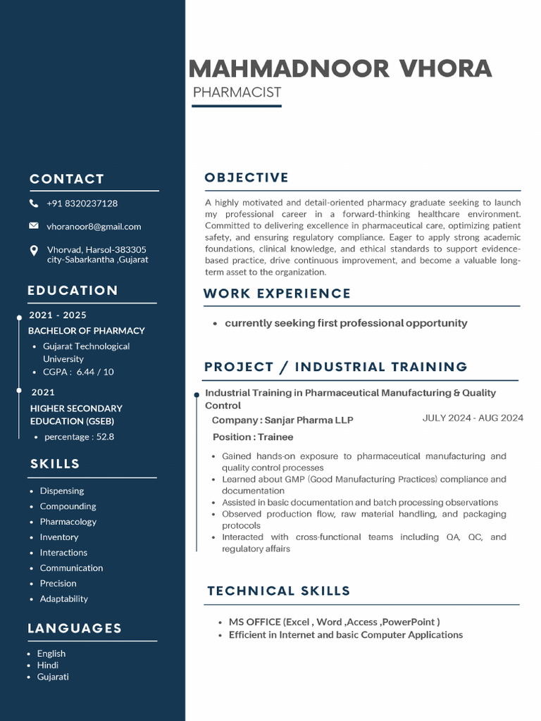 Noor's 4th Updated Resume! | PDF