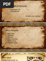 El Filibusterismo Kabanata 38 Buod, Mga Tauhan, A | PDF