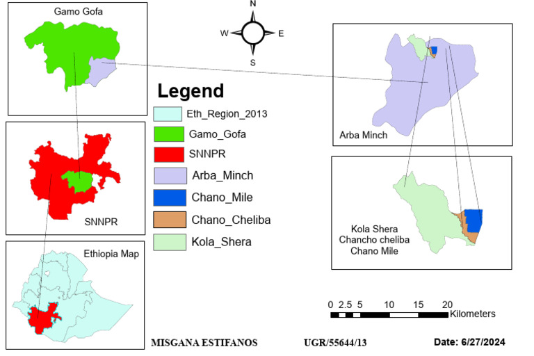 Misgana GIS Map | PDF