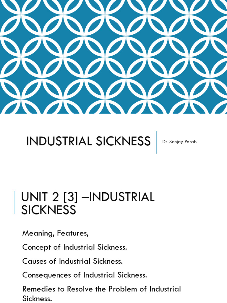 Understanding Industrial Sickness | PDF | Economies