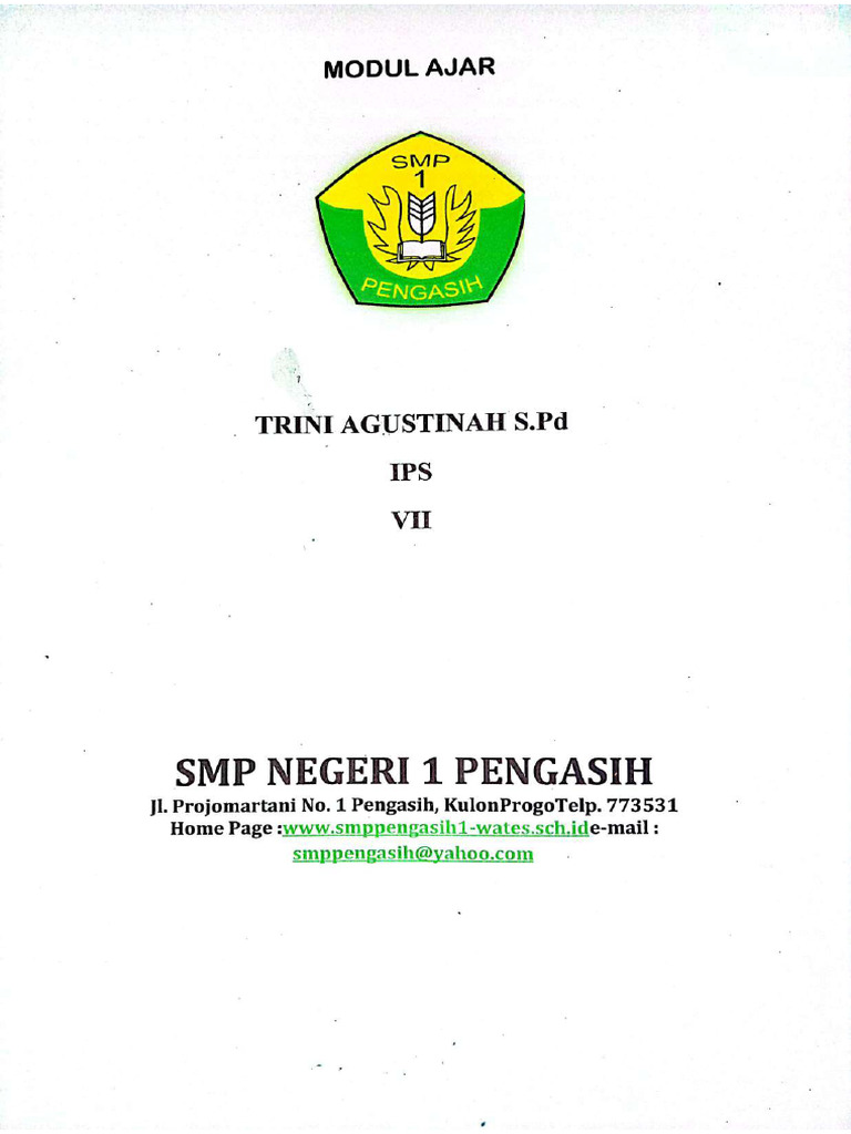 Modul Ajar 1 | PDF