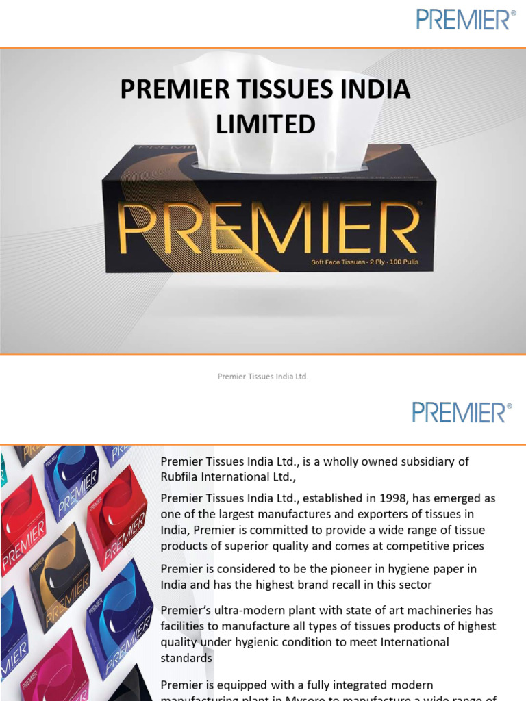 Premier Tissues India: Royal Tissue Launch | PDF | Business Process ...