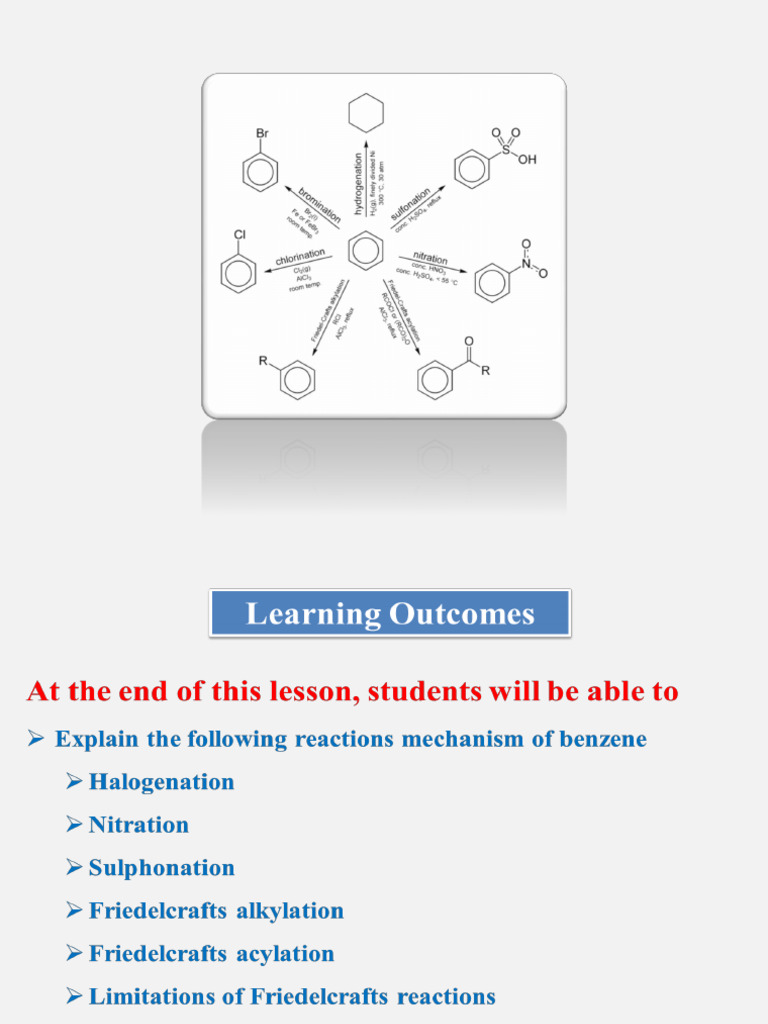 Unit-1 - Lecture-2 Benzene and Its Reactions - Pran | PDF