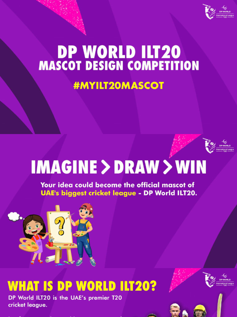 My ILT20 Mascot (Schools Pack) | PDF
