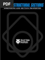 HSS Steel Shapes and Dimensions Guide | PDF | Structural Engineering ...