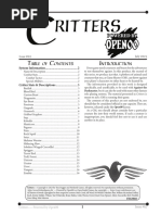 D&D 5E Beast Shapes Overview | PDF | Zoology