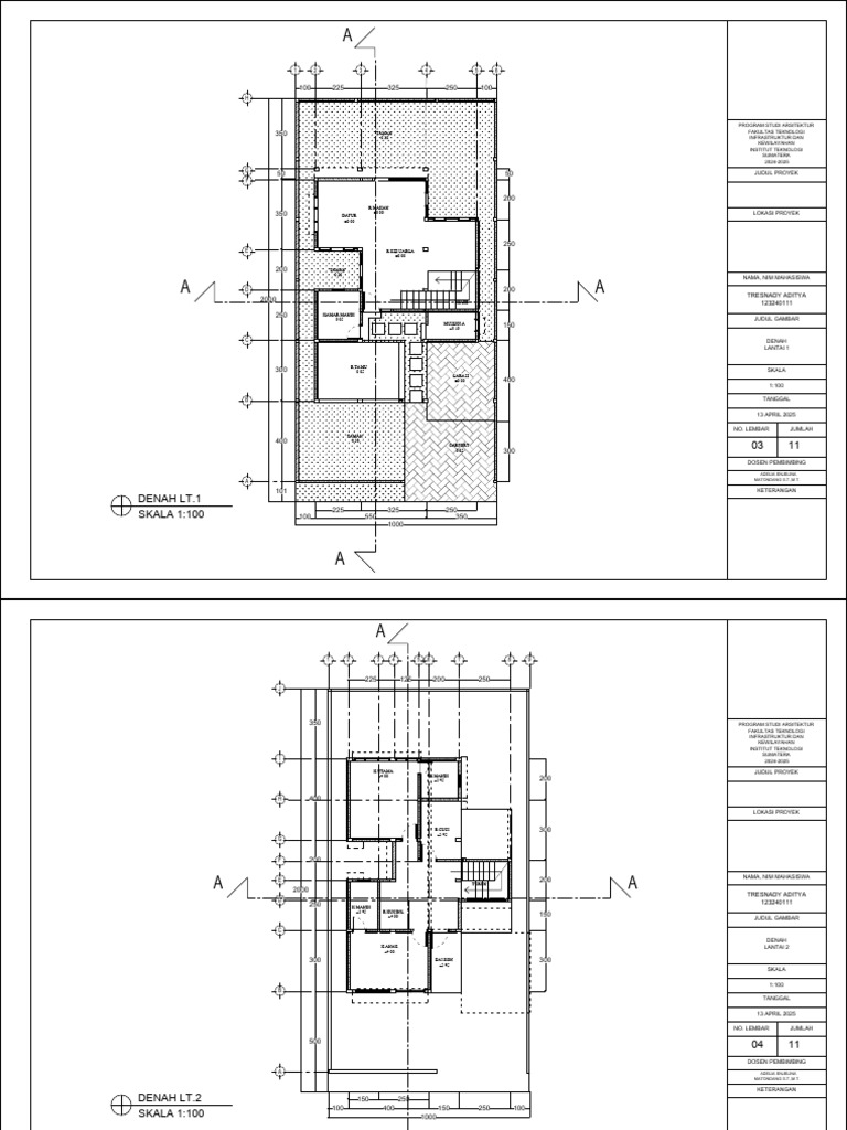 Denah Ws LT 1 - Merged | PDF