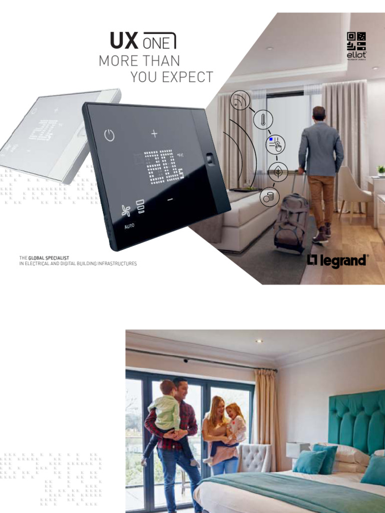 Legrand UX One: Smart Room Control | PDF | Internet Of Things | Computing