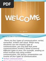 3Vs of Communication - Verbal, Vocal, Visual | PDF