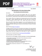 Sih Internal Hackathon 2025 Timeline | PDF