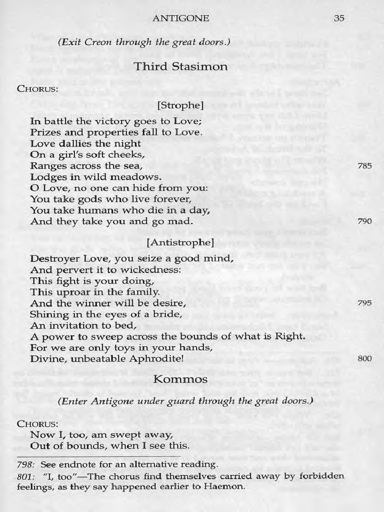 Antigone Script | PDF