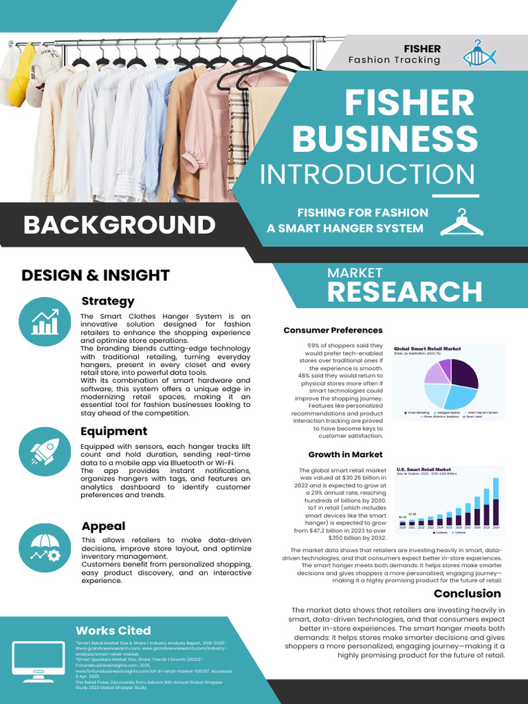 White and Blue Modern Professional Business Conference Poster | PDF ...
