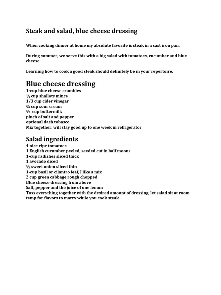 Gabriel Rucker Recipes | PDF