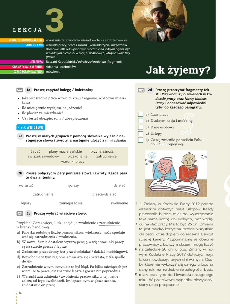 Hurra Po Polsku 3 Podręcznik-36-37 | PDF