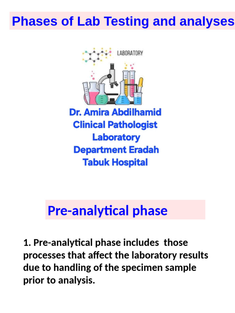 Phases of Lab T-WPS Office | PDF | Clinical Medicine | Medical Specialties