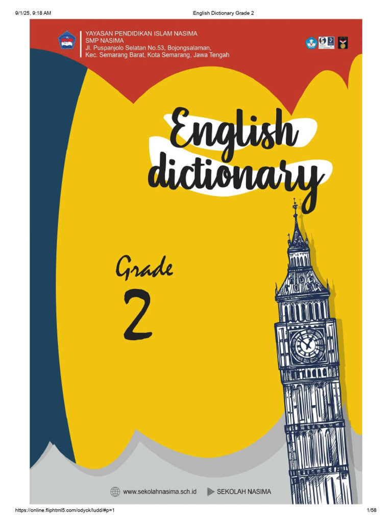 Grade 2 English Dictionary | PDF