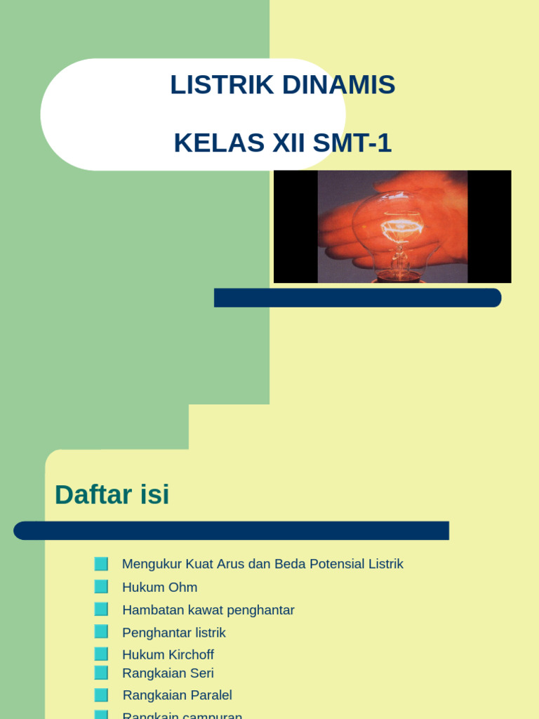 Arus Searah PPT 2 | PDF