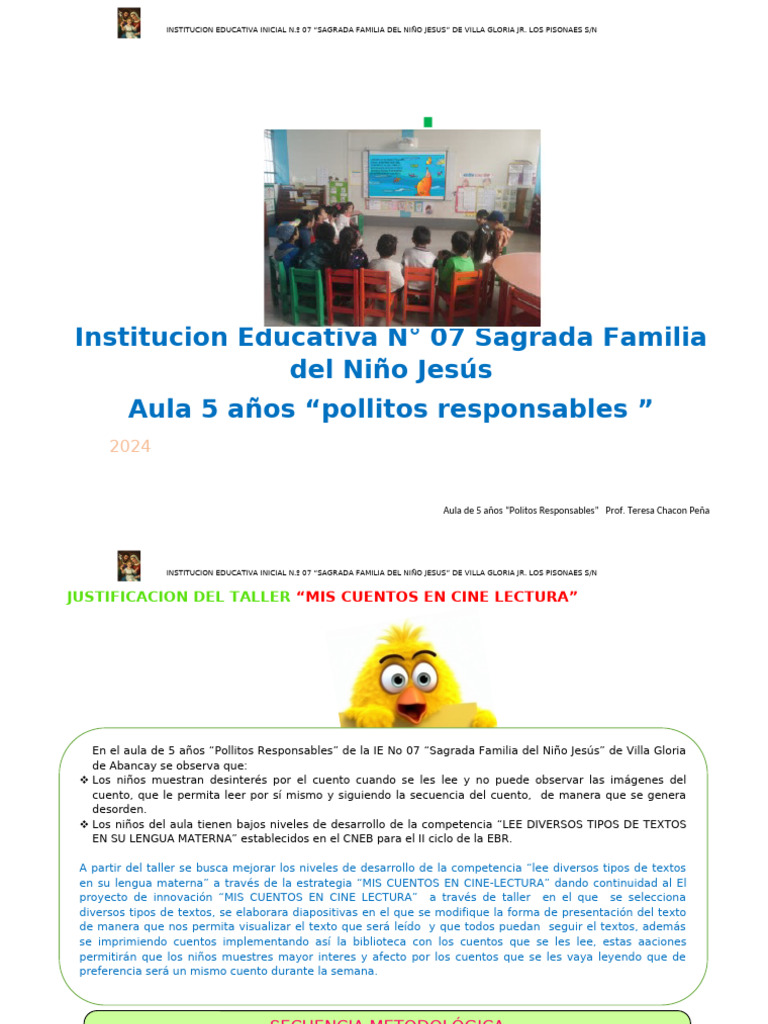 Taller Cine Lectura | PDF | Comunicación no verbal | Comunicación