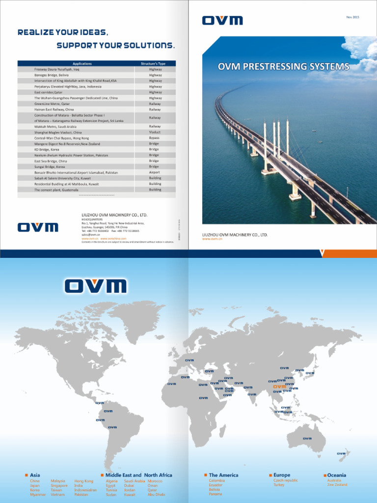2.Ovm Presstressing Systems | PDF