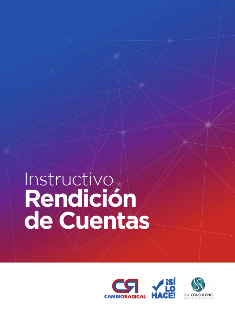 PCR Instructivo Rendición de Cuentas 2022-Elecciones Congreso | PDF ...