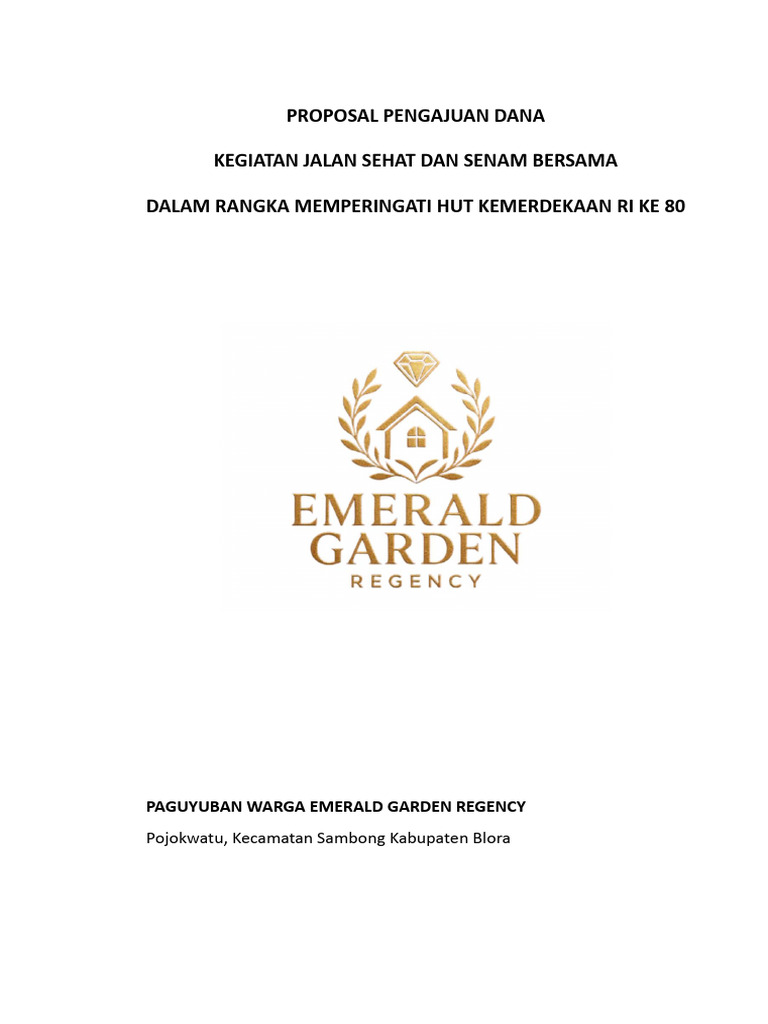 Proposal Pengajuan Dana | PDF