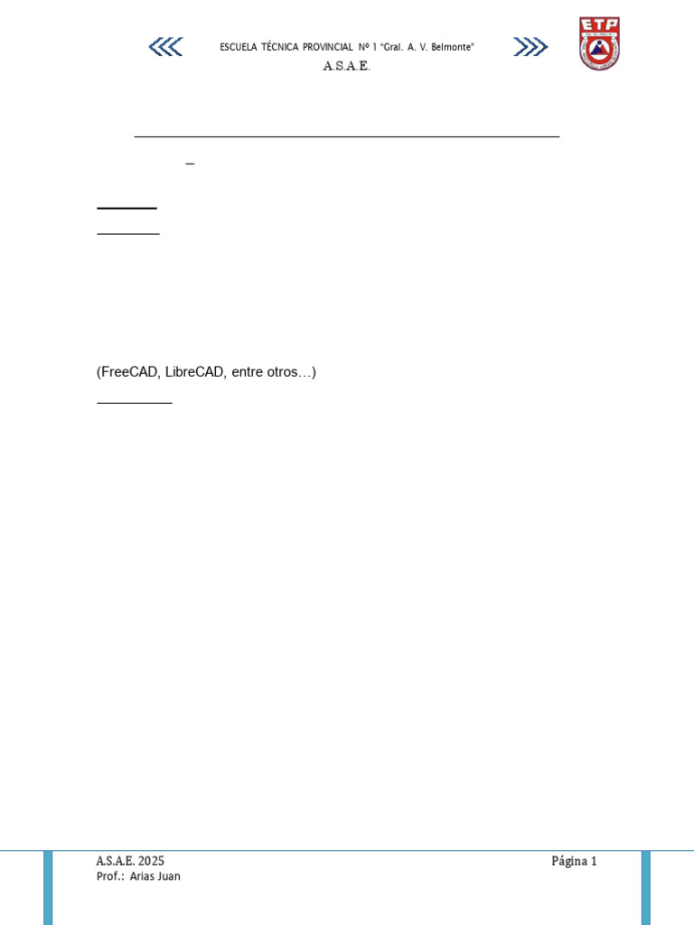 T.P.N°1 - Consigna | PDF