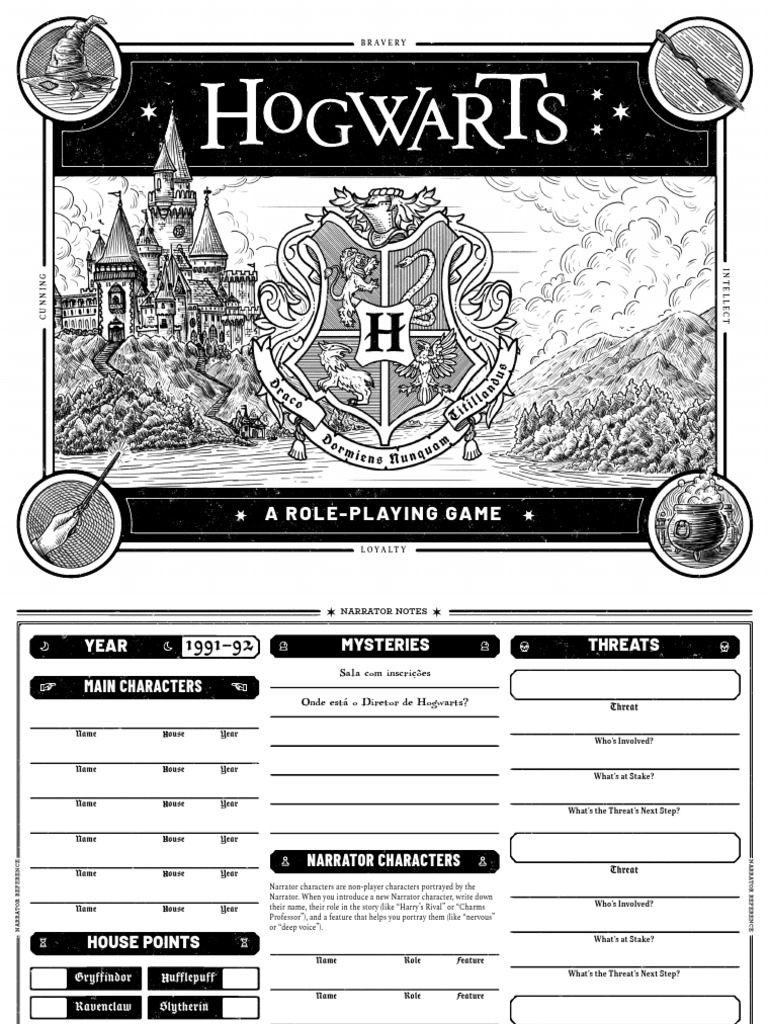 Hogwarts RPG | PDF | Harry Potter | J. K. Rowling