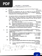Umta Chemistry Uace 2025 Paper Two. | PDF