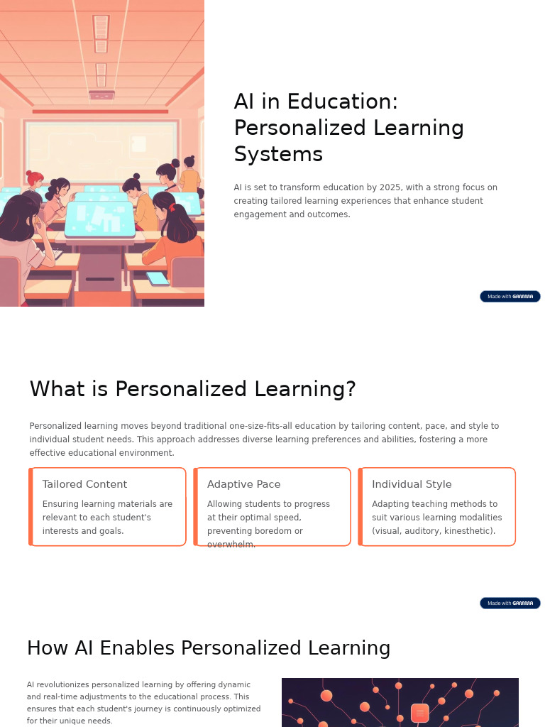 Ai In Education Personalized Learning Systems Pdf Artificial