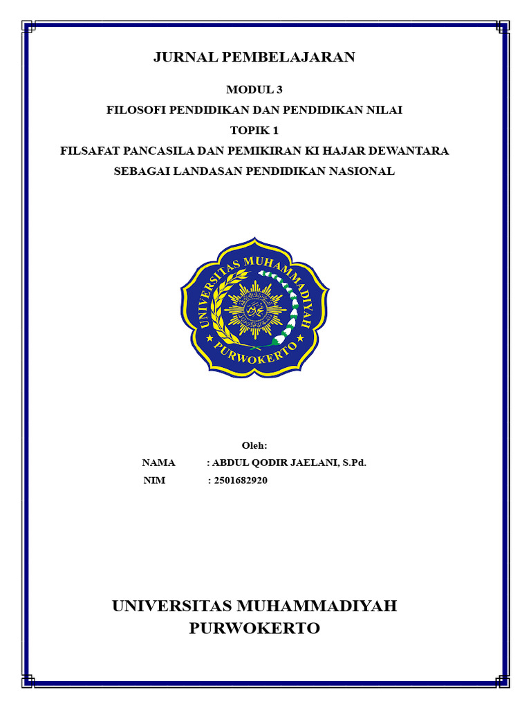 Filosofi Pendidikan Ki Hajar Dewantara | PDF