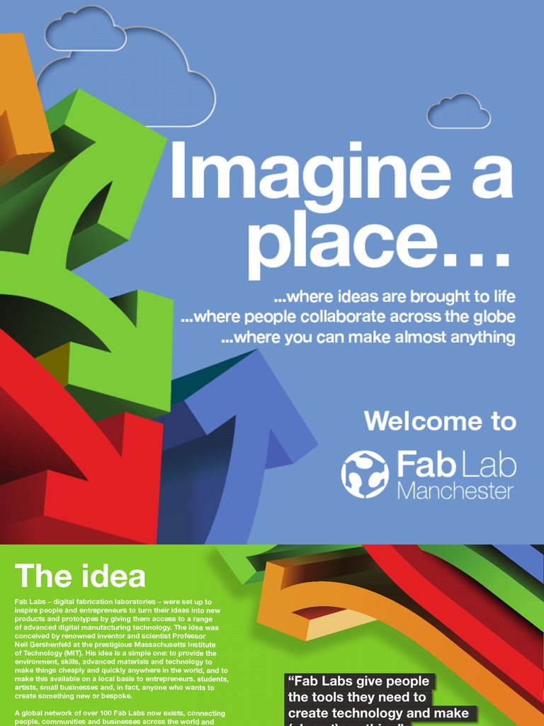 Fablab Brochure | Innovation | Design