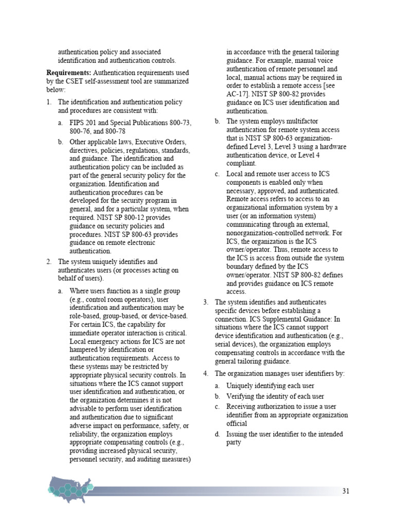 DHS Common Cybersecurity Vulnerabilities ICS 2010-Pages-43 | PDF ...