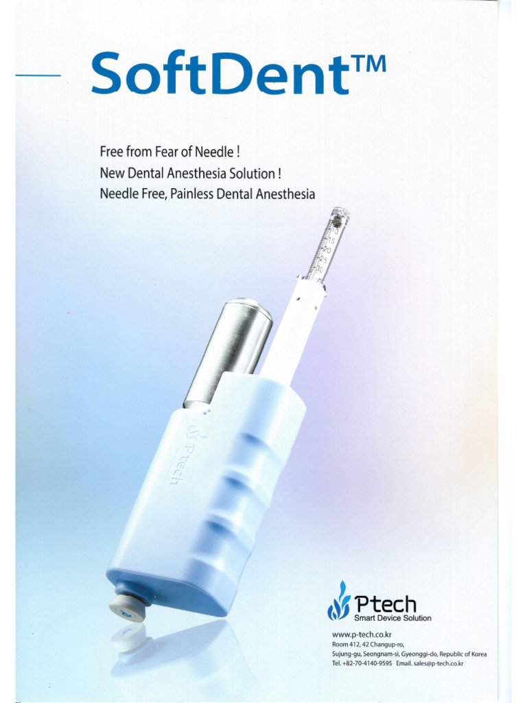 Softdent Needle Free Brouchur Eng | PDF