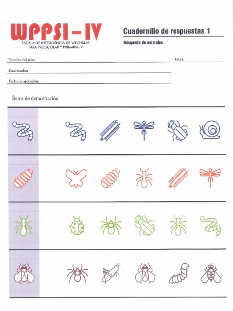 Hoja Rpta 1--Búsqueda Animales | PDF