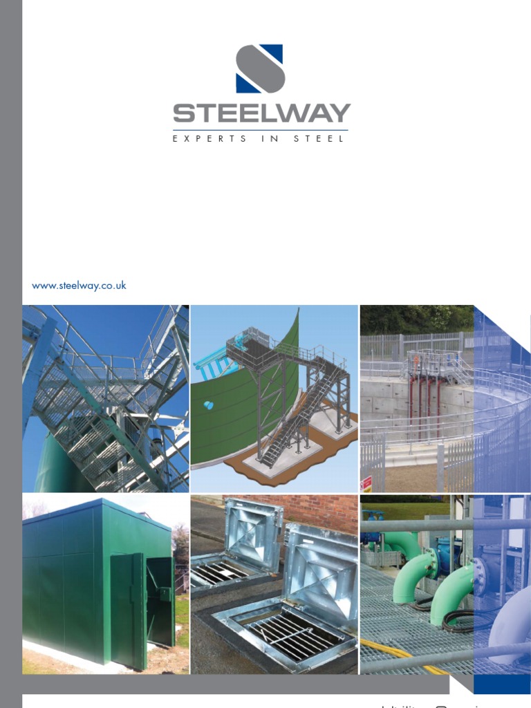 Steelway Utility Brochure | PDF | Stairs | Galvanization
