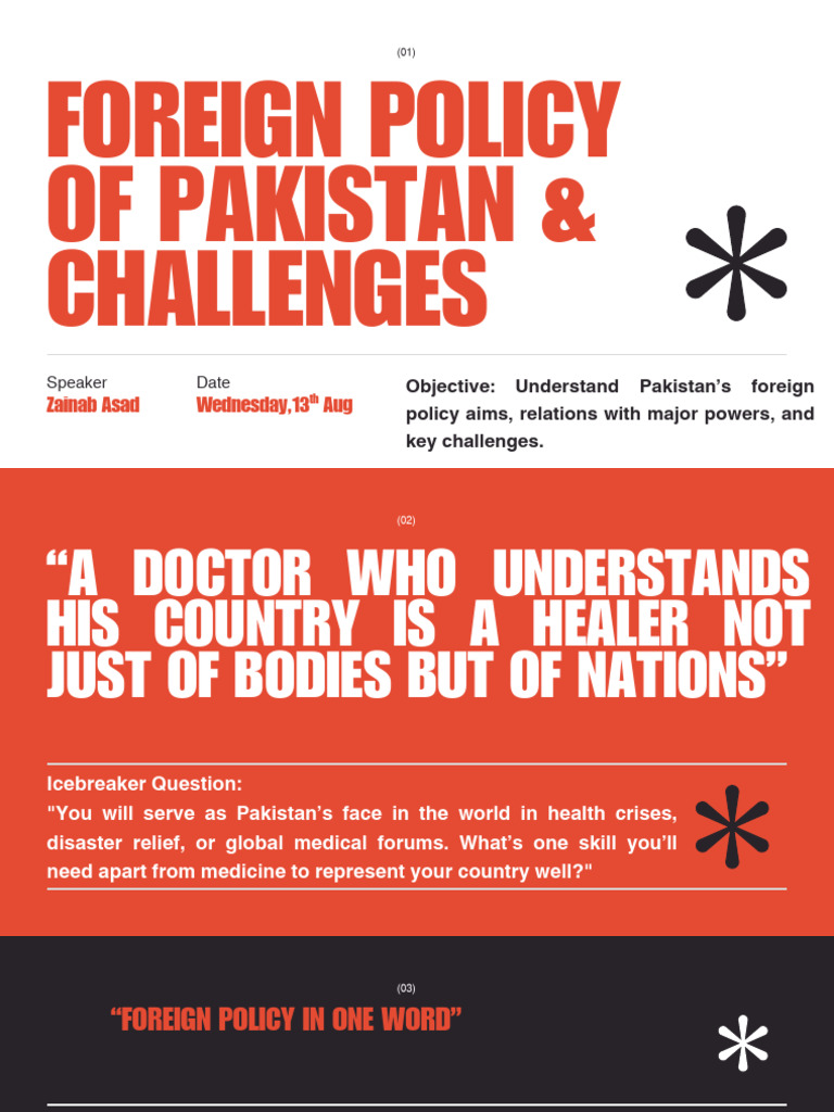 Foreign Policy of Pakistan & Challenges | PDF | Pakistan | Afghanistan