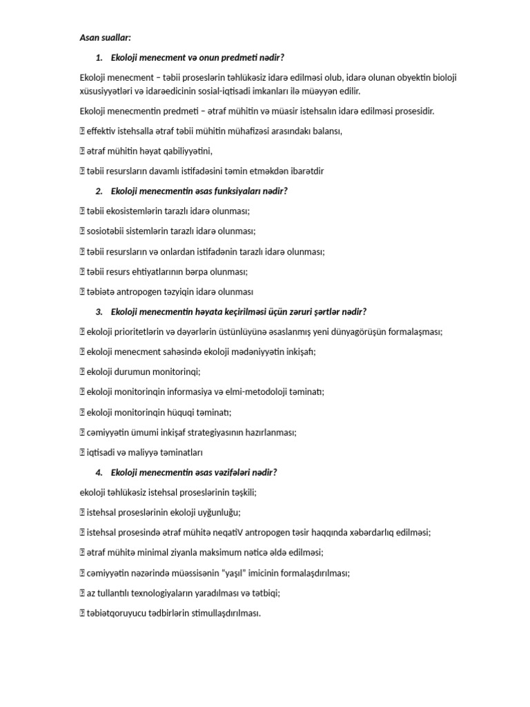 Em Cavab | PDF