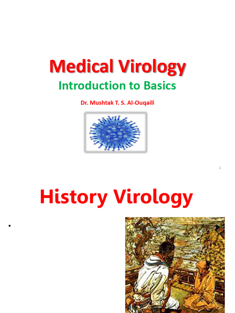 Introduction to Medical Virology Basics | PDF | Virus | Virology