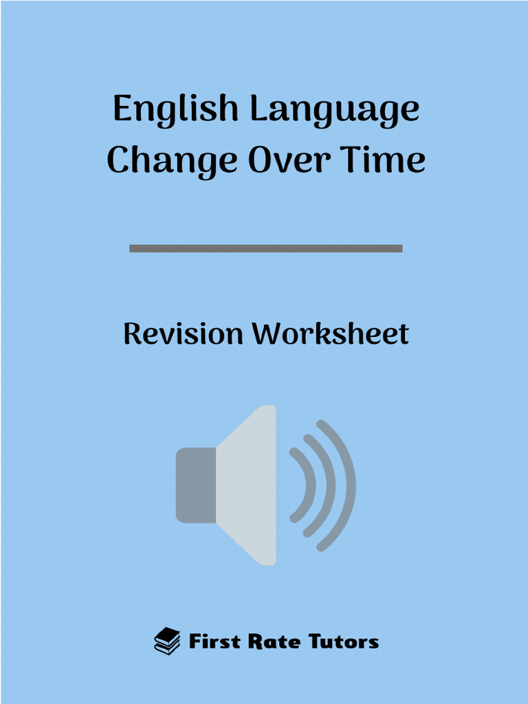 Evolution of the English Language | PDF | English Language | Noun