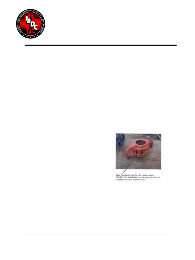 03-26 Lay Down Casing Results in Fatality | PDF | Elevator