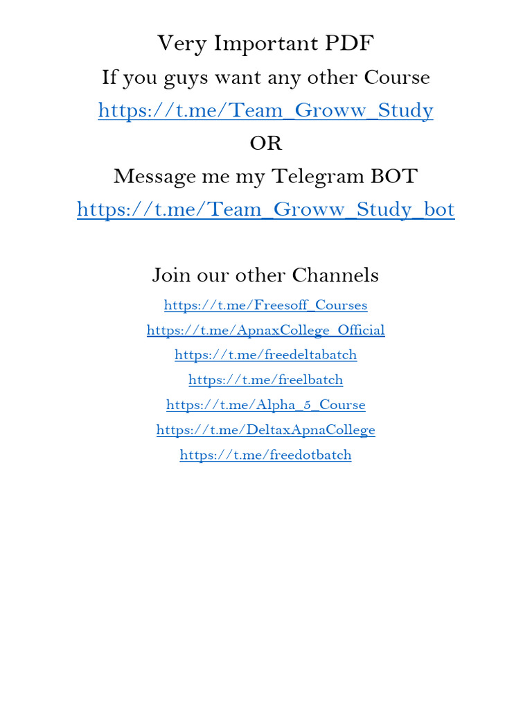 Very Important Pdf Pdf