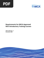 IMCA Guidance Document Overview | PDF | Underwater Diving